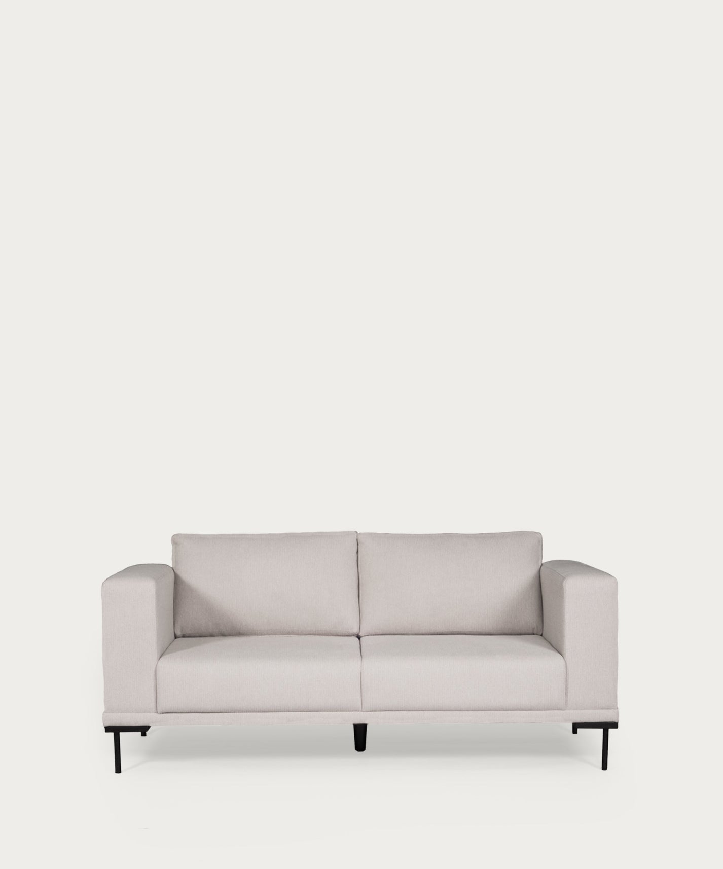 Sofa 2 Ptos Malaga Negro Hexagon 1640 Taupe – Only Home tienda